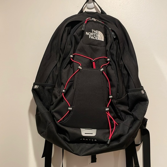 The North Face | Bags | North Face Jester Backpack Blackpink Used Good ...